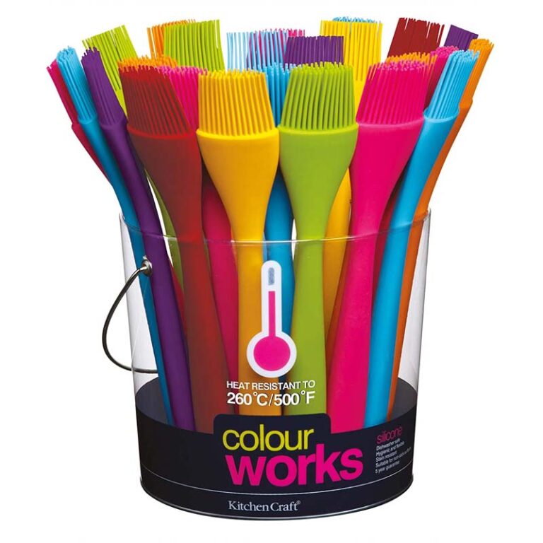 Colourworks Mini Silicone Pastry Brush – The Little Cook Company