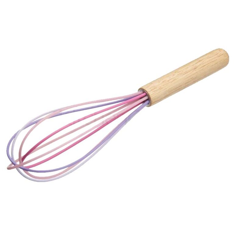 Miniamo Let’s Make Silicone Pink & Purple Whisk – The Little Cook Company
