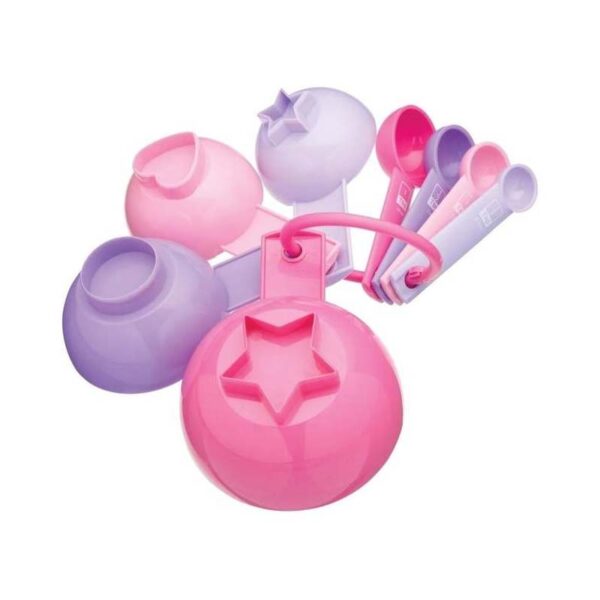 Miniamo Let’s Make Kids Measuring Cups, Spoons & Cookie Cutters – The ...